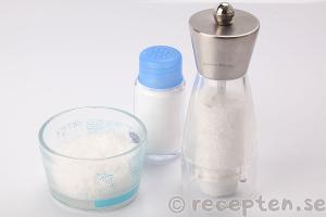Olika sorters salt