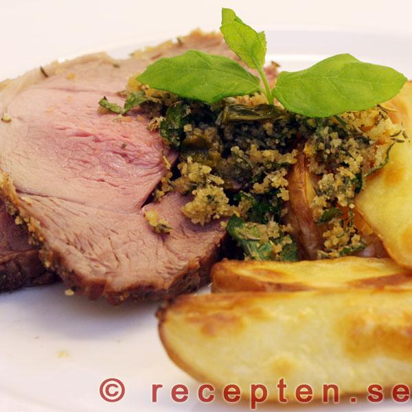 Kalvstek i ugnen - Recept