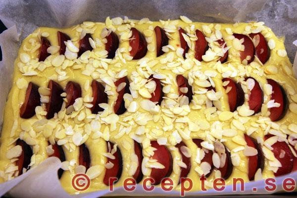 Plommonrutor - Recept