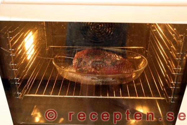 Hjortstek med timjan - Recept